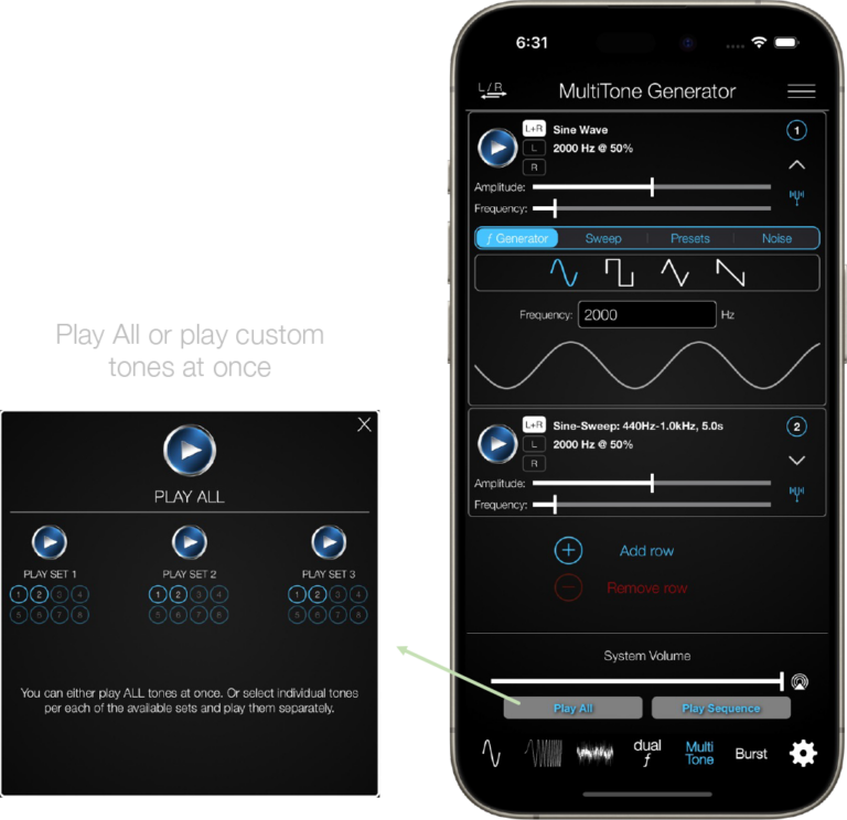 Audio Function Generator - Electronics Engineering Apps. PRO.