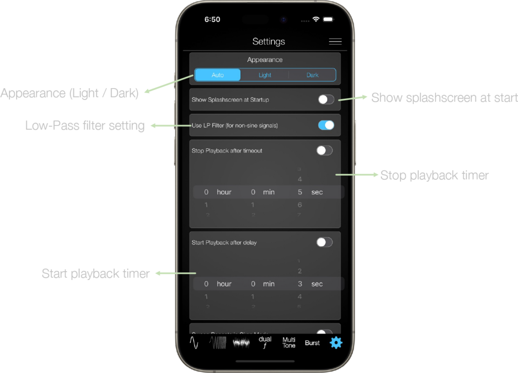 Audio Function Generator - Electronics Engineering Apps. PRO.